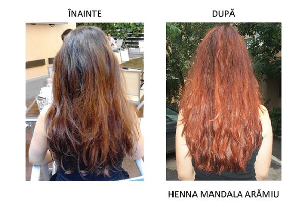 Vopsirea părului cu henna pentru prima dată - Henna Mandala